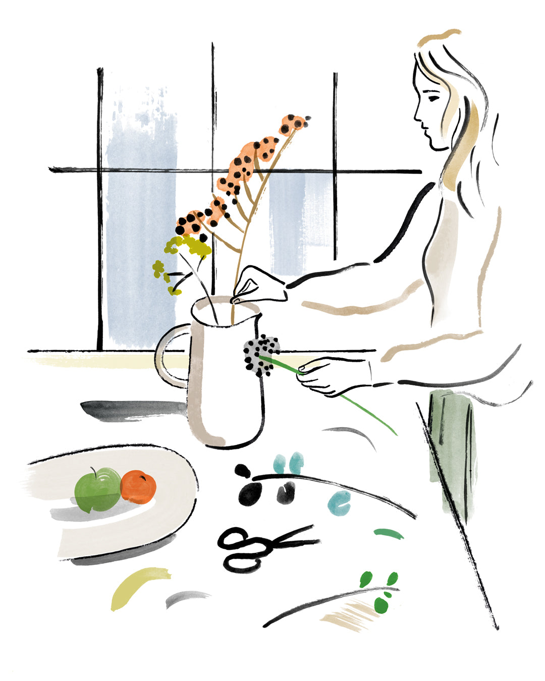 Arranging Flowers – Monoware