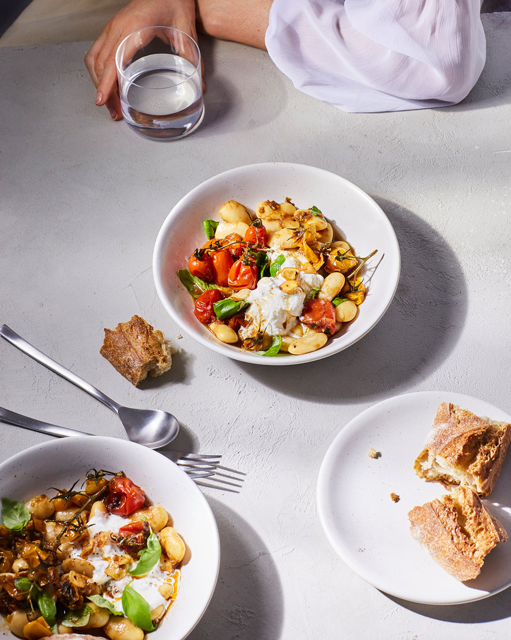 Butter beans with Stracciatella and spiced butter – Monoware