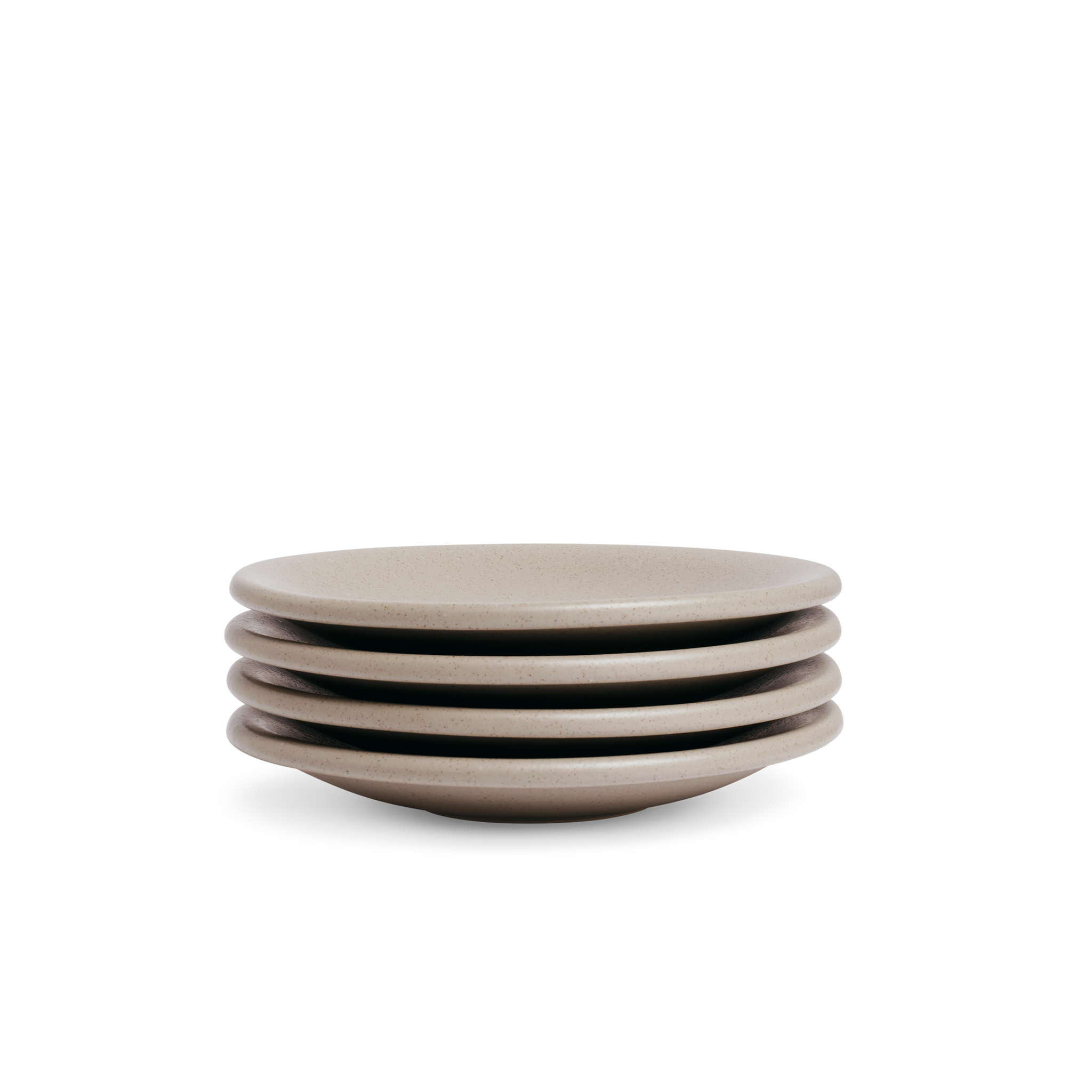 Beige Espresso Saucer | Stoneware Matt-Glazed Cups | Monoware
