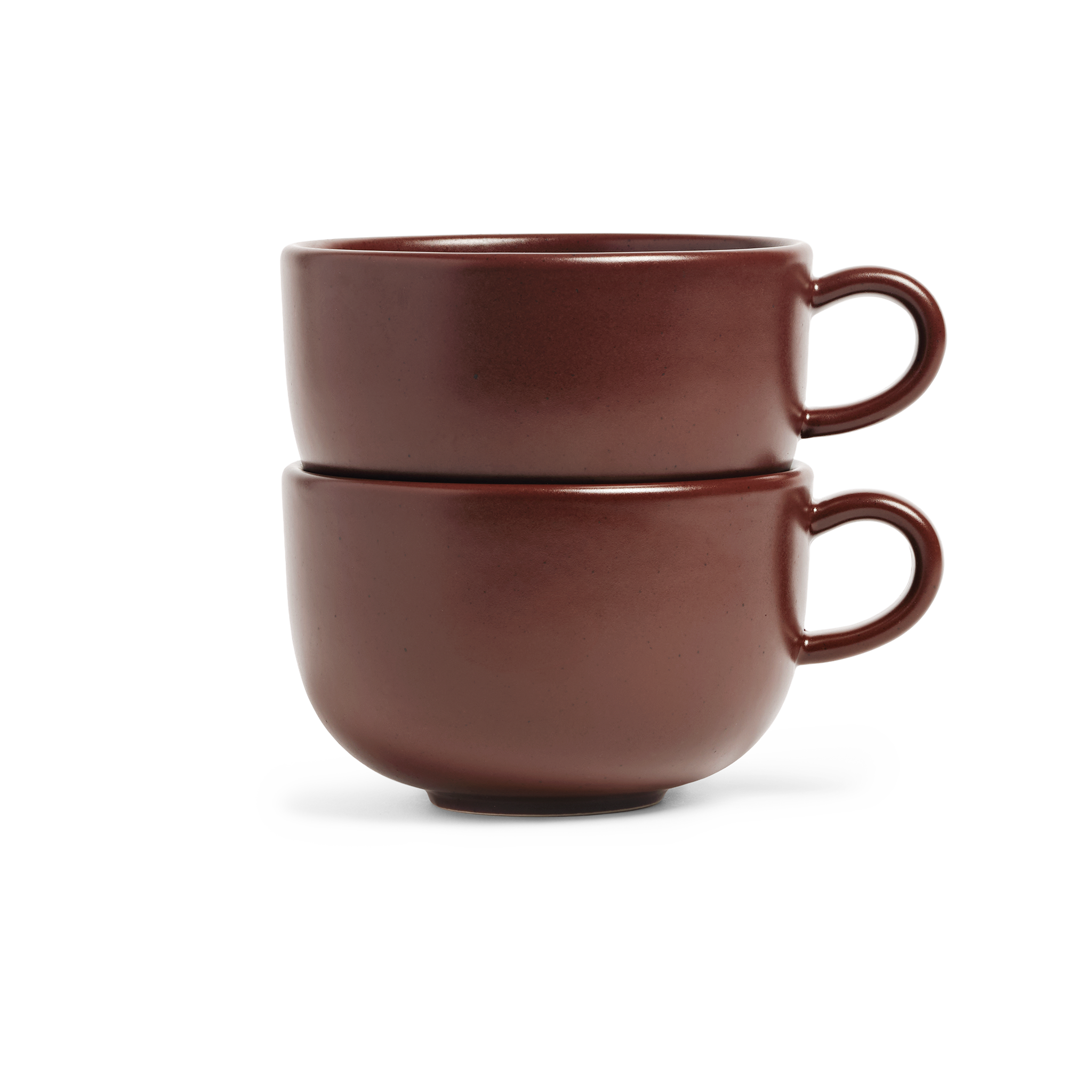 Brown Latte Coffee Cup | Matt-Glazed Stoneware | Monoware
